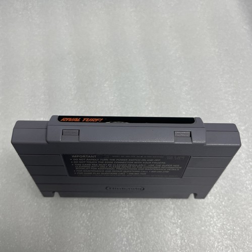 Rival Turf (Super Nintendo Entertainment System, 1992) SNES Cart Only ...