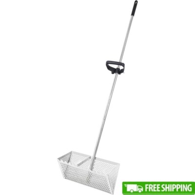 Detachable Sand Flea Rake Stainless Steel Handle Shark Tooth Screen ...