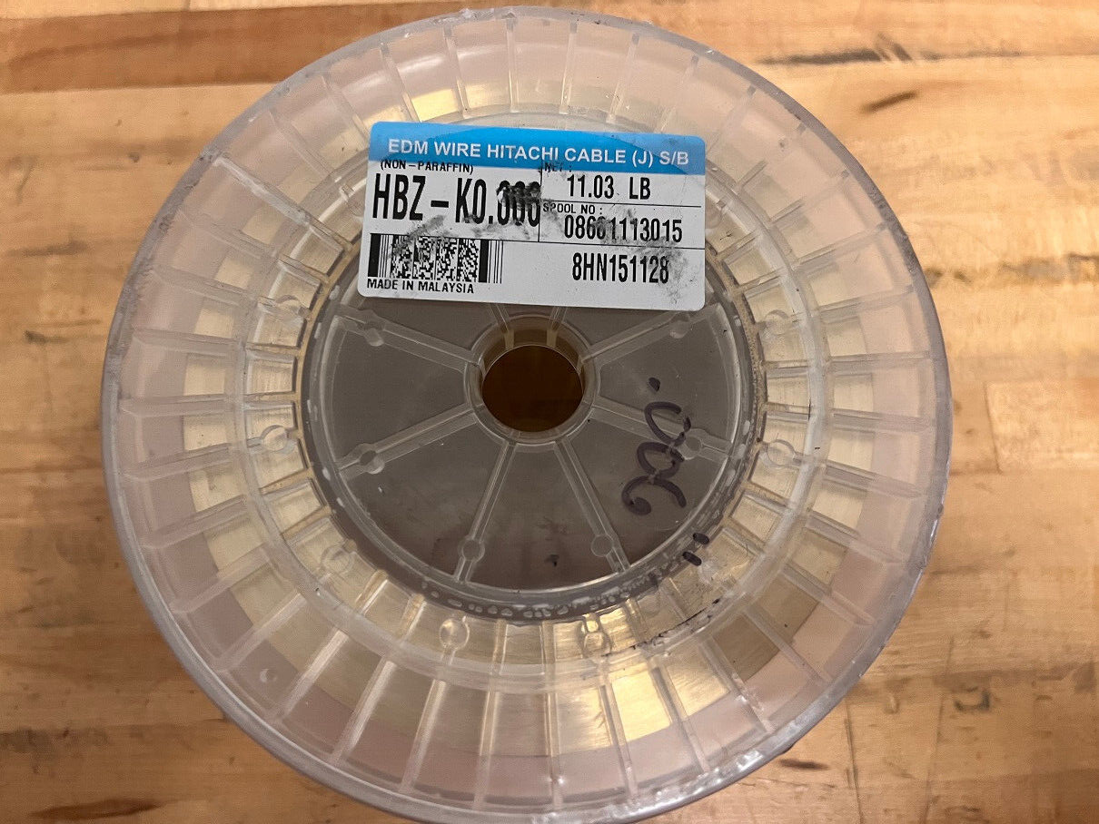 Hitachi .006" Dia. EDM Wire 11lb Spool B HBZ-K0.006 for sale online | eBay