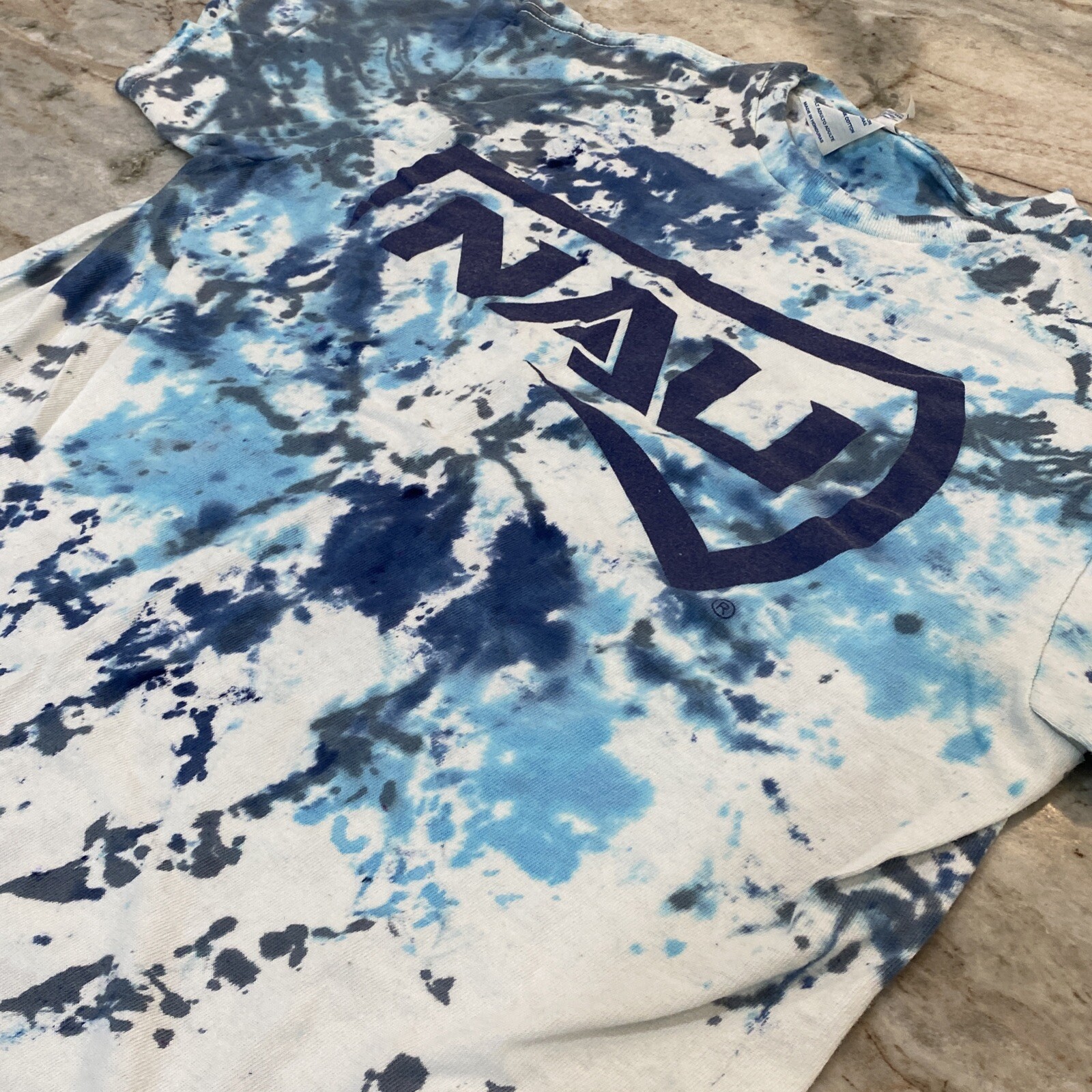 Northern Arizona University NAU Axe Men's Tie Dye T-S… - Gem