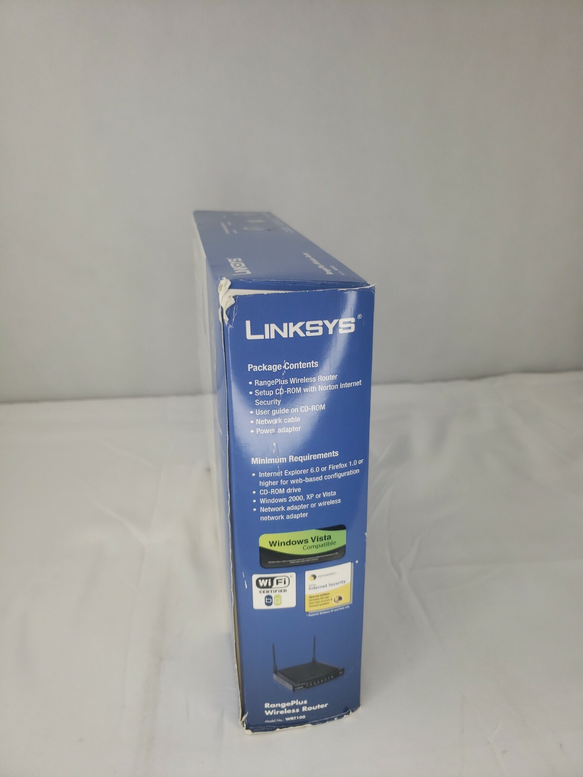 Linksys RangePlus Wireless Router- WRT100 | eBay