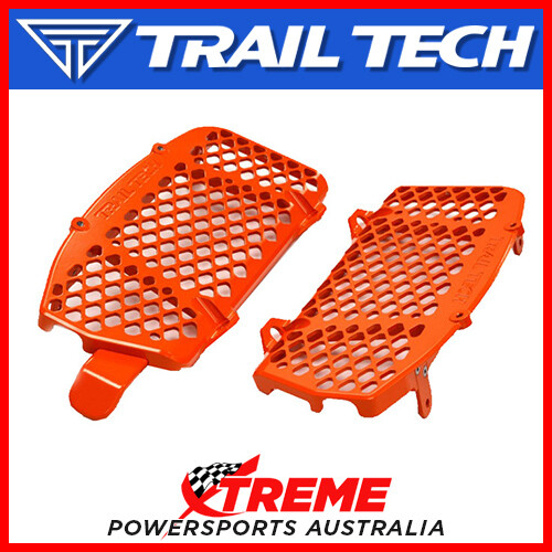 Trail Tech KTM 125/150/250/300/350/450 SX/SX-F 17-18 Orange Radiator ...