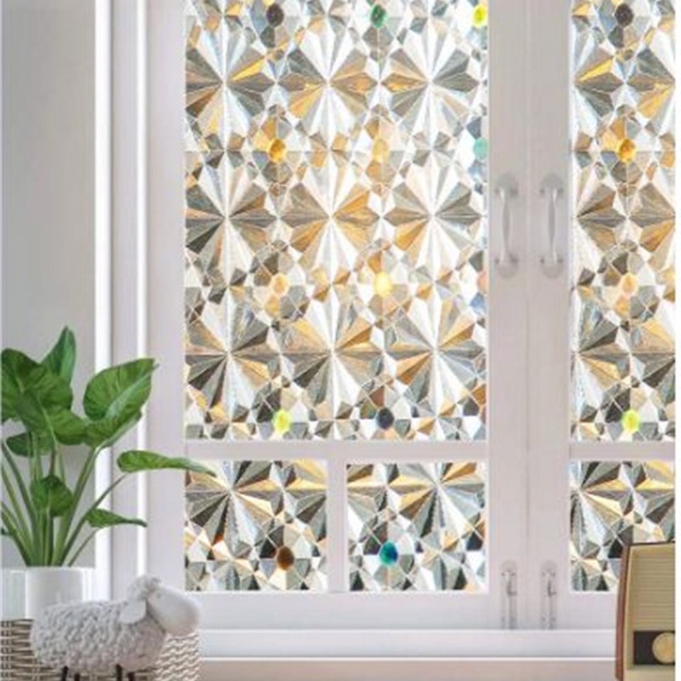 Frosted Self-Adhesive Window Films Privacy Glass Sticky Back Vinyl ...