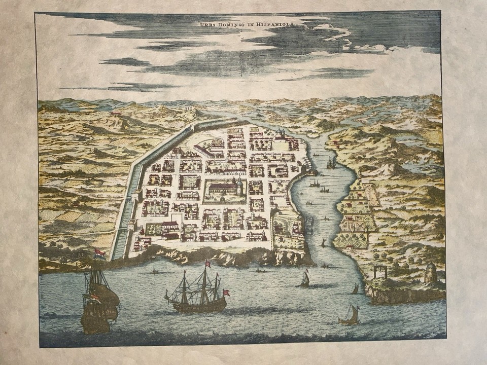 Old Maps And Charts Of The Caribbean W. Indies/ Sea Chart Hispaniola | eBay