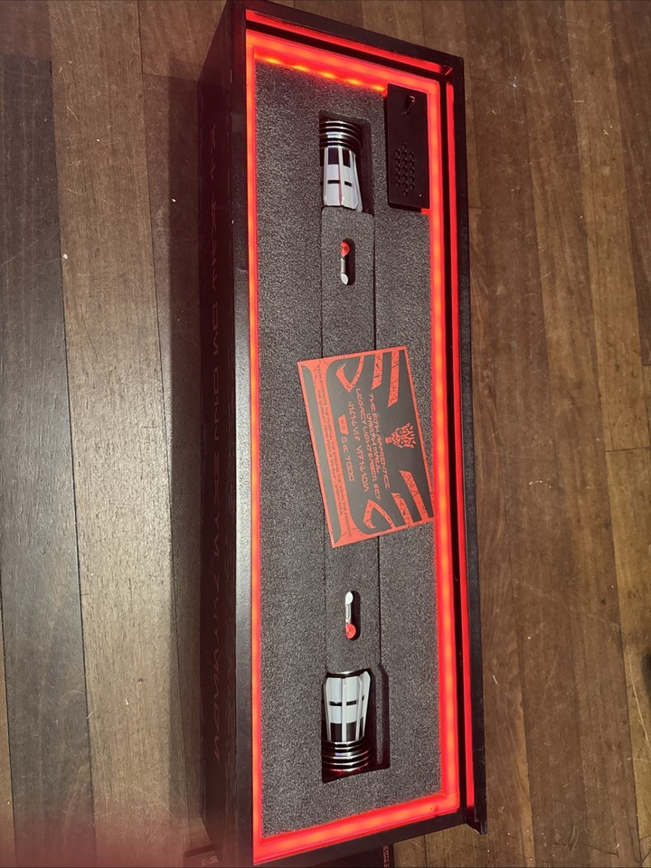 Star Wars Darth Maul Legacy Lightsaber Set Sith Apprentice Limited ...