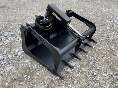 42" Solid Bottom Bucket Grapple Attachment Fits Toro Dingo Mini Skid ...
