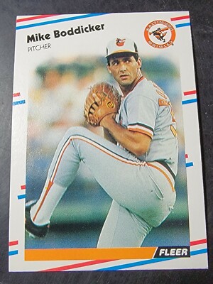 1988 Fleer Baseball #556 Mike Boddicker | eBay