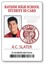 AC SLATER SAVED BY THE BELL BAYSIDE NAME BADGE HALLOWEEN COSPLAY MAGNET ...