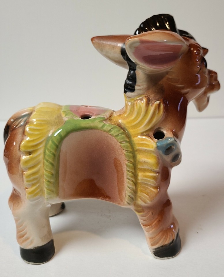 Vintage Ceramic Thames Donkey Figurine Hand Painted Made In Japan | eBay