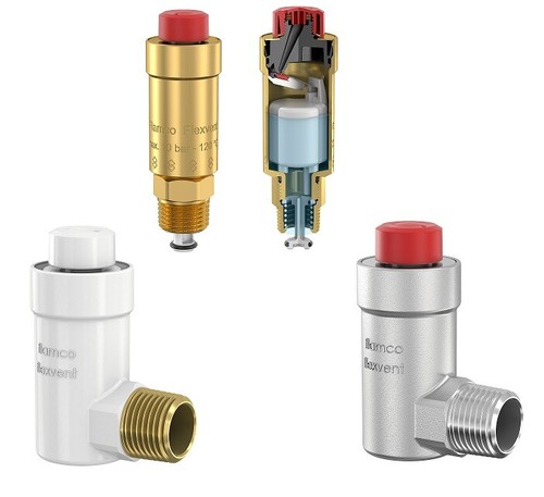 Flamco Flexvent automatische Schwimmerentlüfter 1/2" 3/8 ...