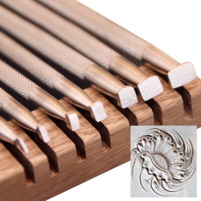 Leather Craft Stamping Tool Reticulated Leather Carving Knockout Tools ...