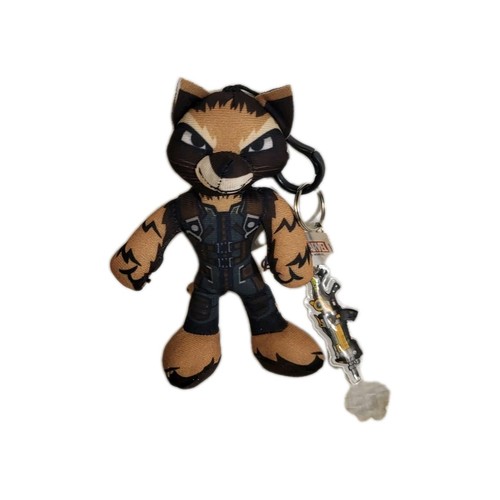 Rocket Racoon Plush Marvel Avengers Endgame 6" Doll Stuffed Animal Key ...