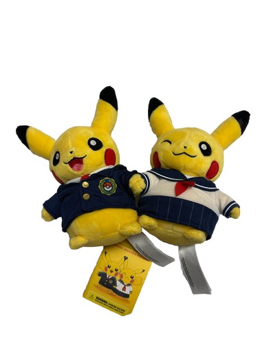 Paired Pikachu Celebrations School Uniform Pikachu Pokemon Center ...