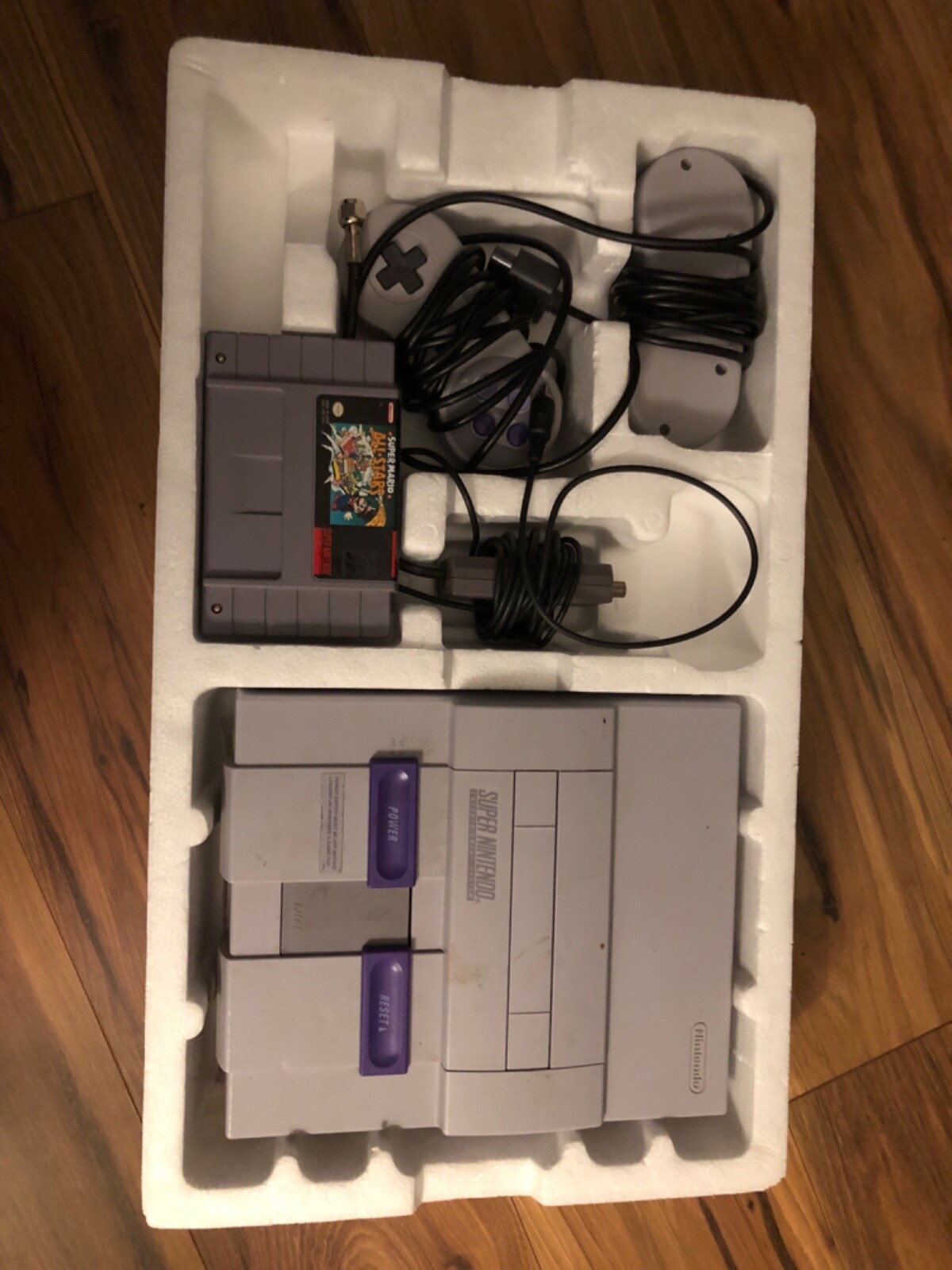 Super Nintendo Entertainment System Super NES Super Set 2 Games ...