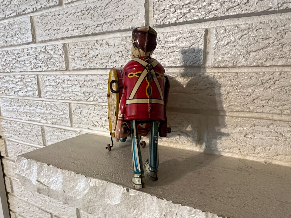 1930'S MARX DRUMMER BOY TIN WIND UP PARADE WALKER LITHO TOY | eBay