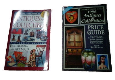 2 Antique & Collectible Price Guides Included Photos and Tips when ...
