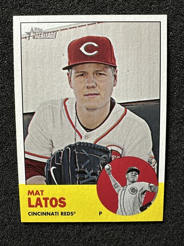 MAT LATOS #334 2012 Topps Heritage Baseball QTY Cincinnati Reds | eBay
