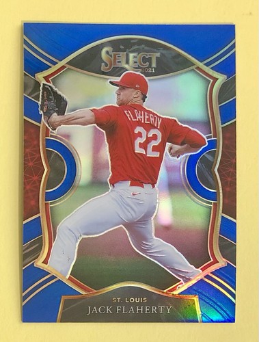 2021 Panini Select Concourse Blue Prizm /149 Jack Flaherty #26 | eBay