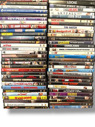 Huge Used DVD Lot Bundle Comedies, Action, Etc. | eBay