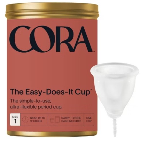 Cora Reusable Menstrual Cup - Size 1 | eBay