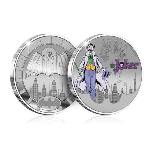 DC Comics Superhero Batman Silver Coin Colour Collection 2023 - The ...