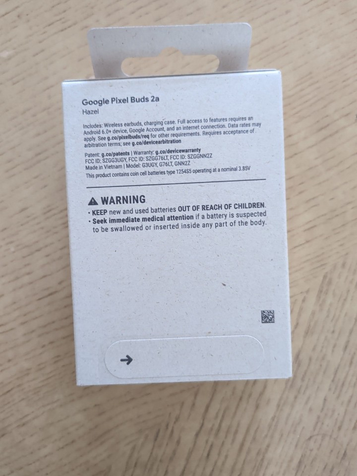 NEW SEALED Google Pixel Buds 2a HAZEL Wireless Earbuds | eBay