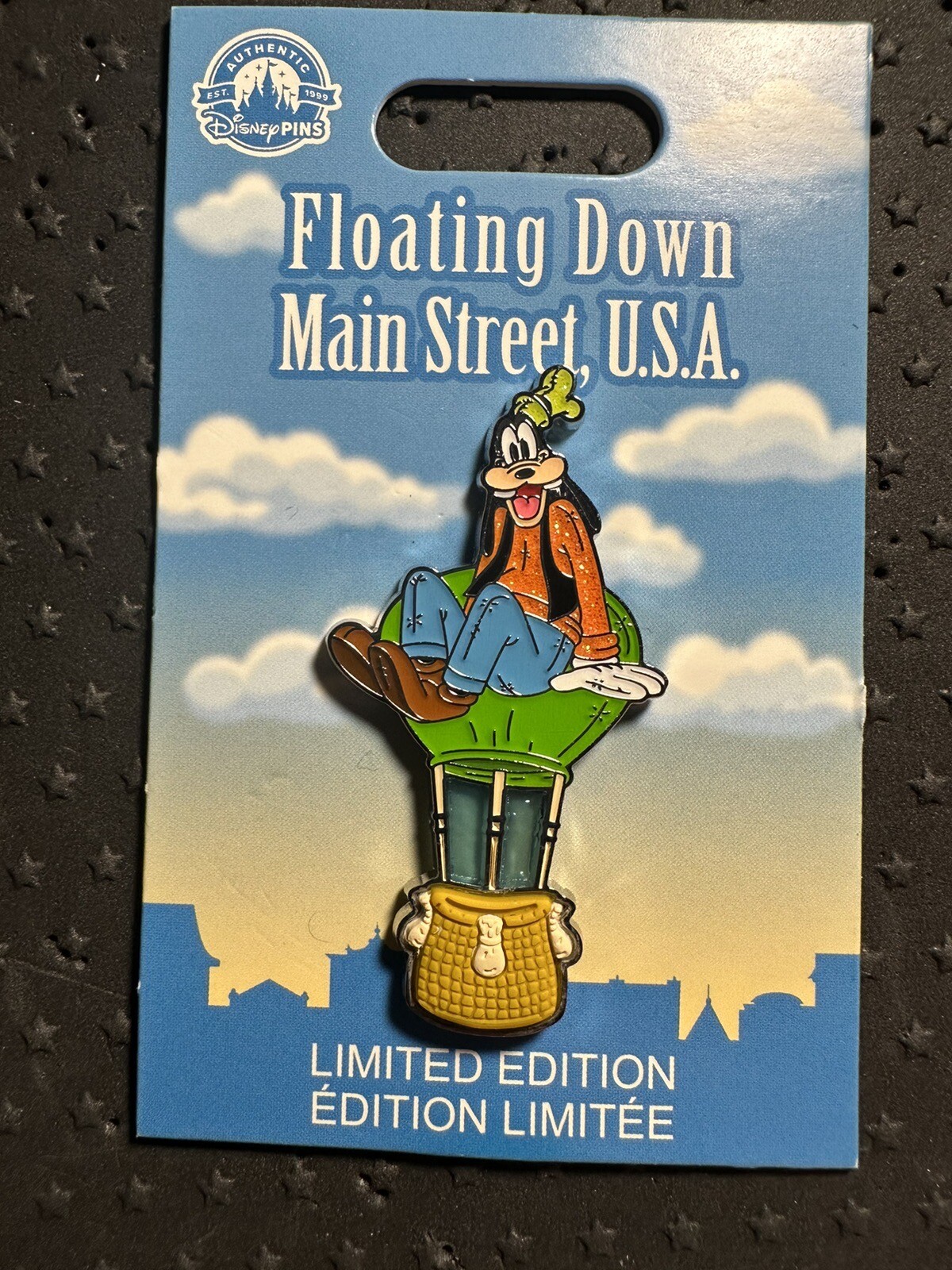 Disney FLOATING DOWN MAIN STREET USA Goofy Hot Air Balloon LE4000 ...