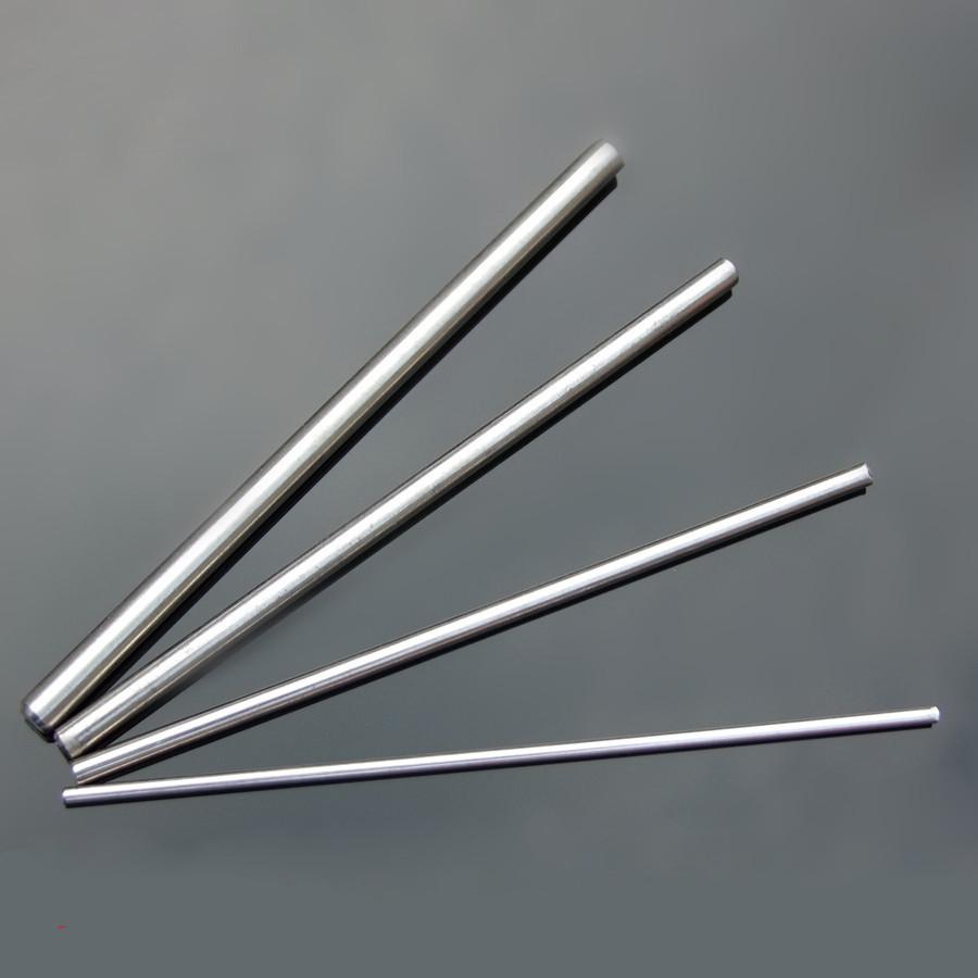 Bright Rustproof Model Stainless Steel - Round Solid Metal Bar Rod 2/3 ...