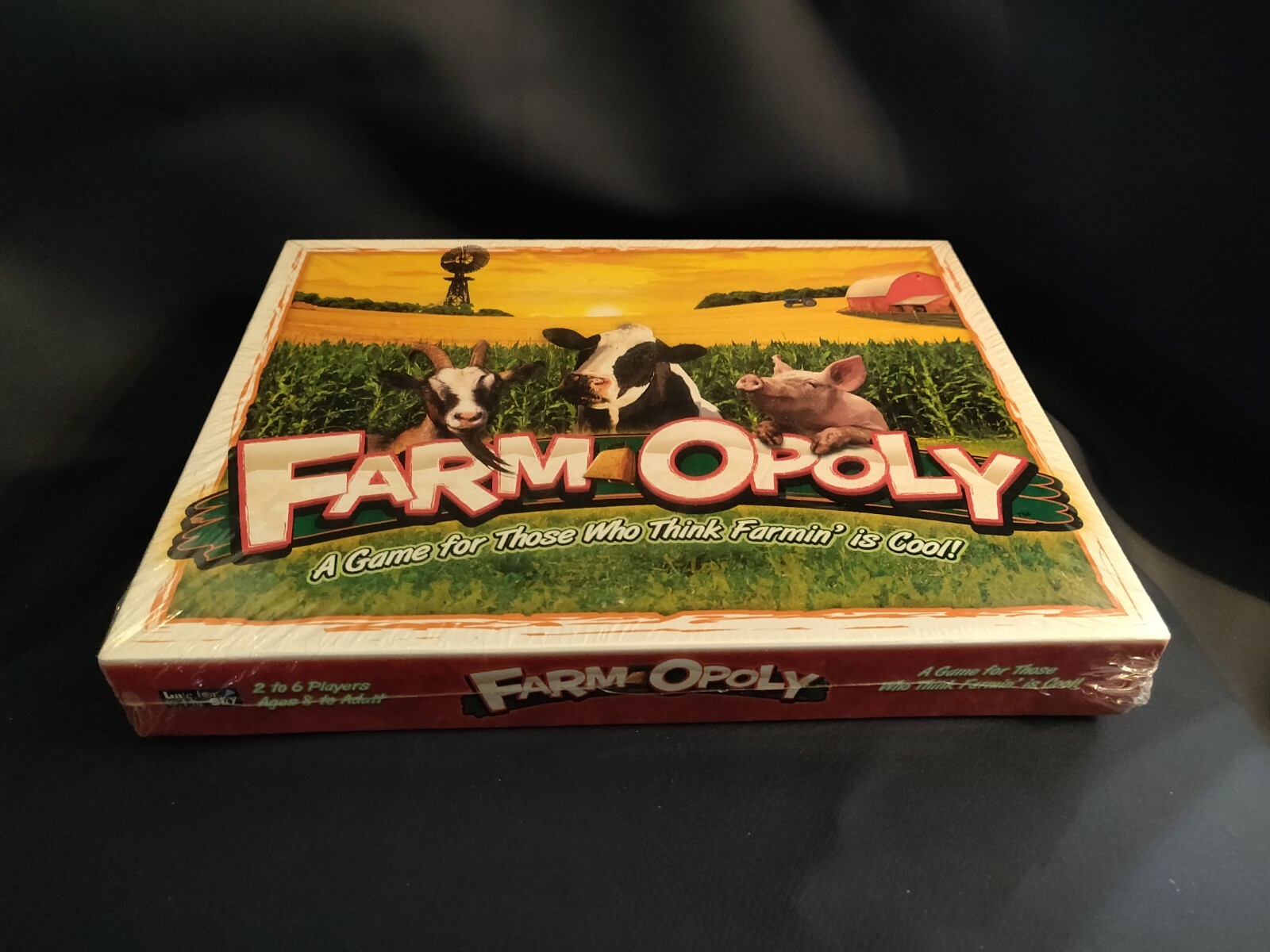 Farm-opoly Property Trading Board Game Farmopoly 2 to 6 Players Ages 8 ...