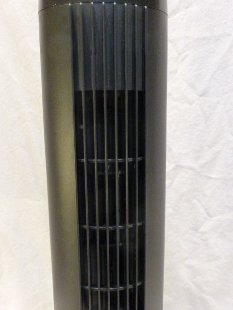 GD Midea Quiet Bladeless Oscillating 28" Tower Fan 3 Speed 35W Black 28 ...