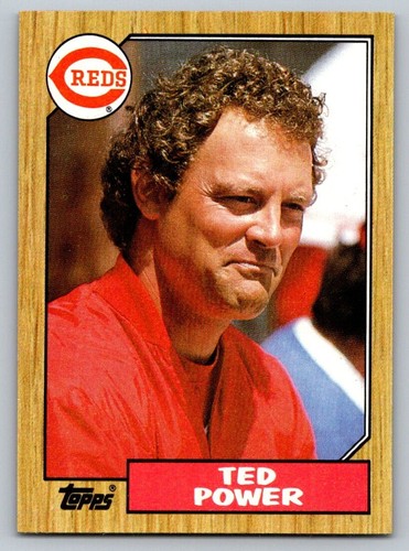 1987 Topps #437 Ted Power - Cincinnati Reds | eBay