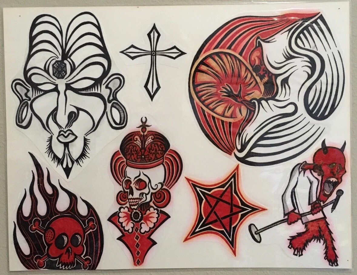 Satan Star Tattoo Designs