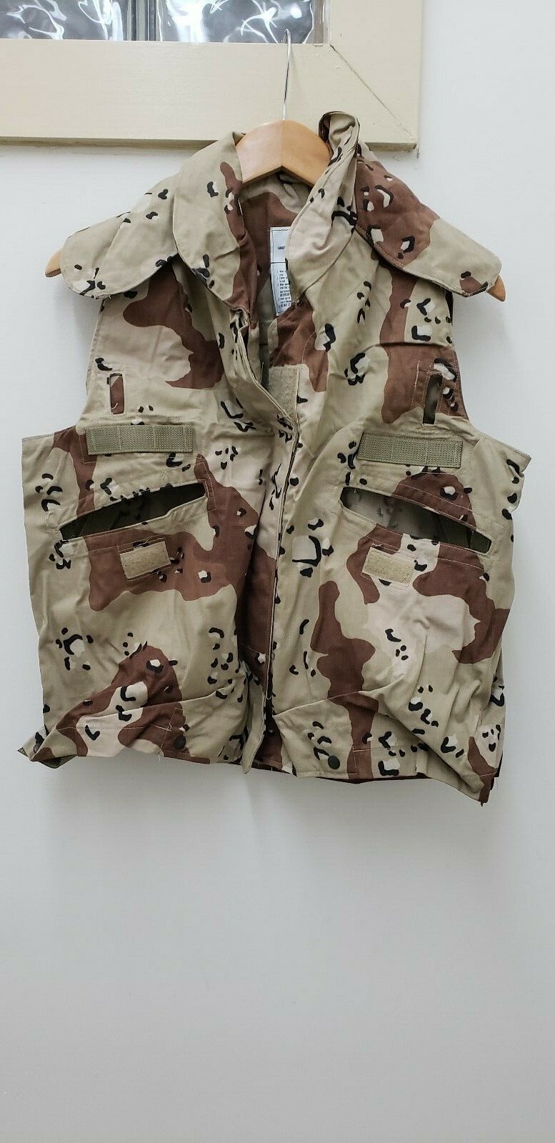 Military Issued Choc Chip Desert PASGT Vest-NEW | eBay