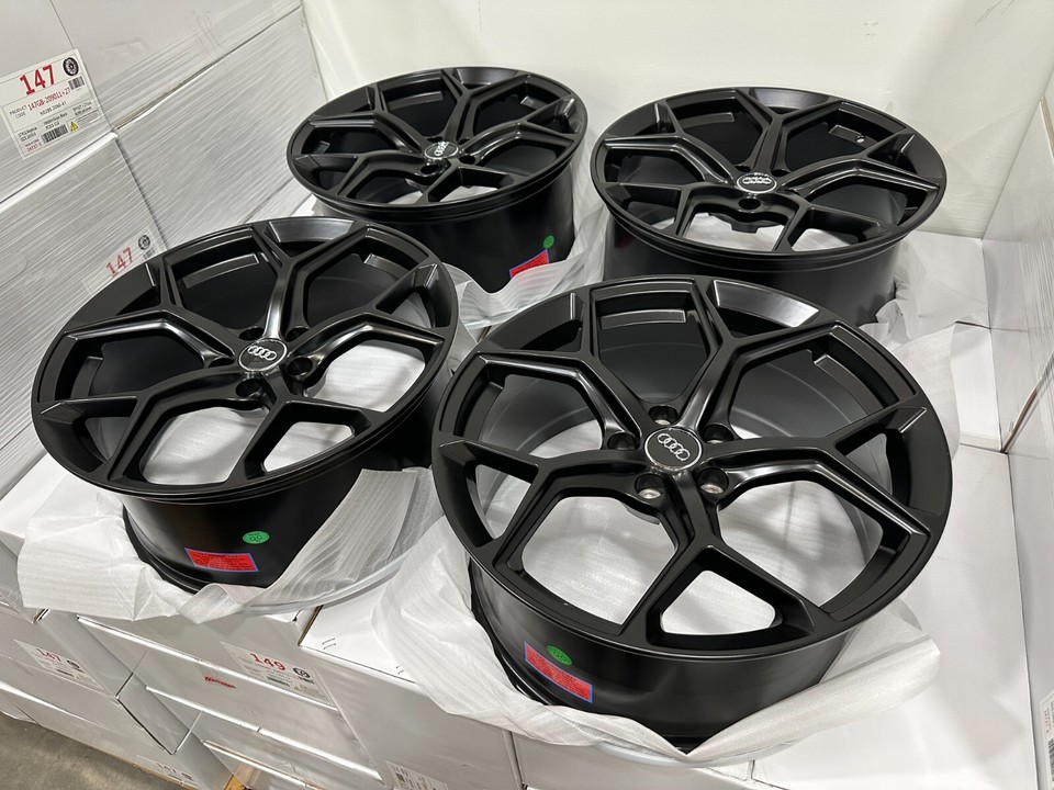 19" RS Style Wheels Fits Audi A4 S4 A5 S5 A6 S6 A7 Q3 Q5 NEW Rims Matte ...