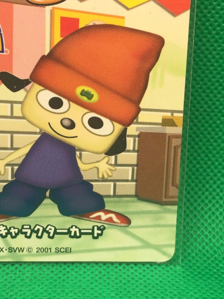 PARAPPA THE RAPPER 2 card McDonald's collab SQUARE 2001 JAPAN No.7 | eBay