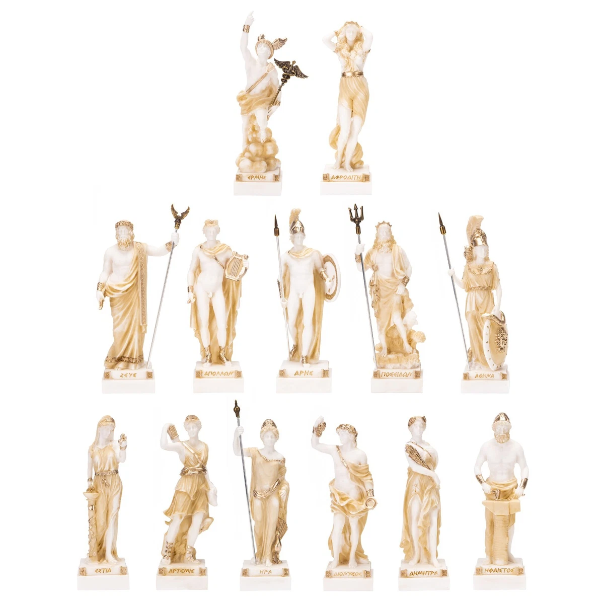 12 Greek Gods On Mount Olympus