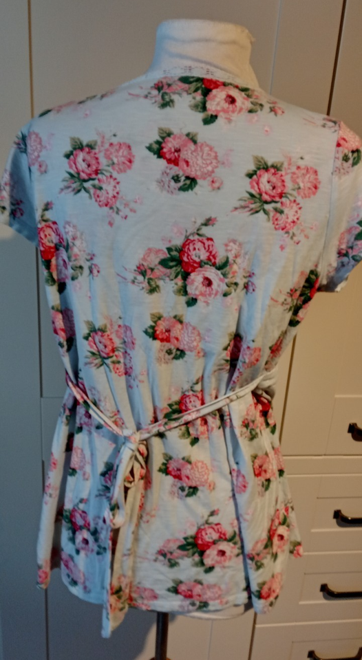 Laura Ashley Top, Size 14, Blue with Pink Flowers, Florals, Archive ...