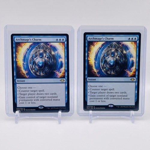Magic the Gathering MTG - Modern Horizons - (2x) Archmage's Charm 040 ...