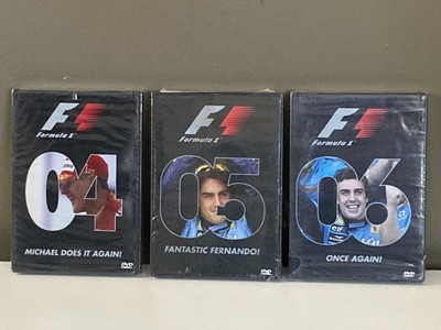 2004, 2005, 2006 F1 Formula One DVD - Fernando Alonso / Michael ...