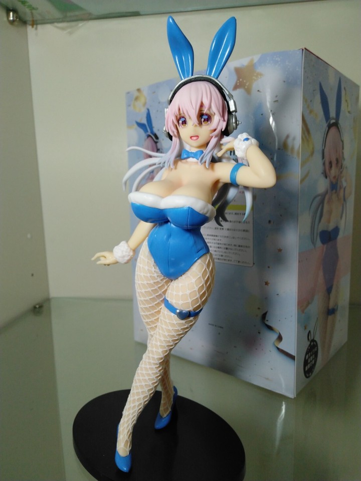SEXY action figure SUPER SONICO BLUE RABBIT BiCute Bunnies undressable breast | eBay