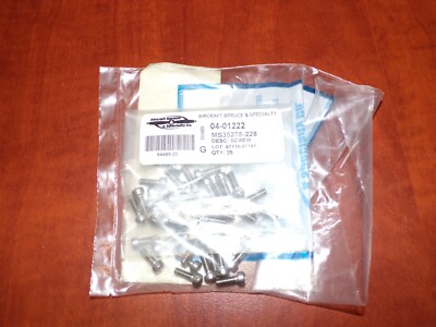 Aircraft Screws MS35275-228 or 04-01222 | eBay