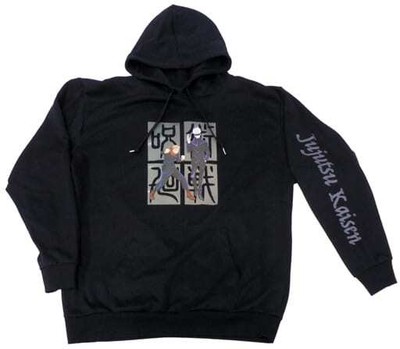Clothing Yuhito Kojo Gojo Satoru Fleece Hoodie Black 4L Size Jujutsu ...