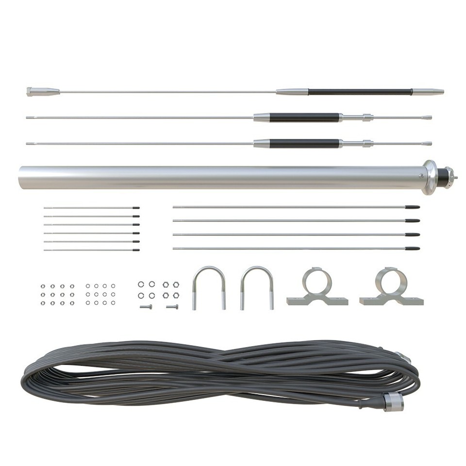 GRA-D3000 Super Broadband Discone Scanner Base Antenna, 75MHz-3GHz, 32 ...