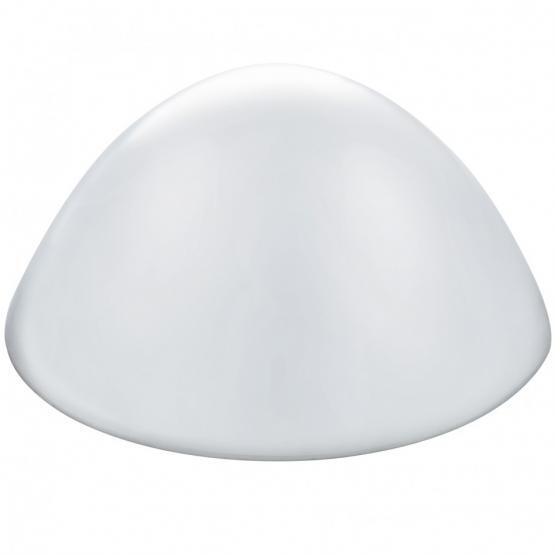 5 1/4" Dia. x 2 1/2" Tall Chrome Steel Rim Bullet Hub Center 2 Caps w ...