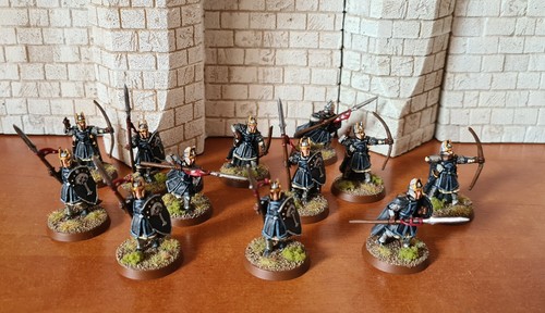 Lord of the rings games workshop Numenorean Numenor spears 9x middle ...