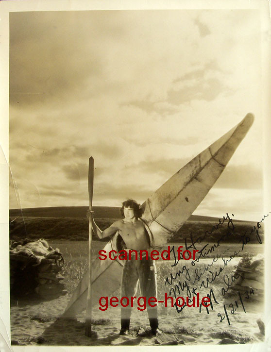 RAY MALA -- PHOTOGRAPH - ESKIMO - AUTOGRAPH - -ACTOR - DIED AT 45 | eBay