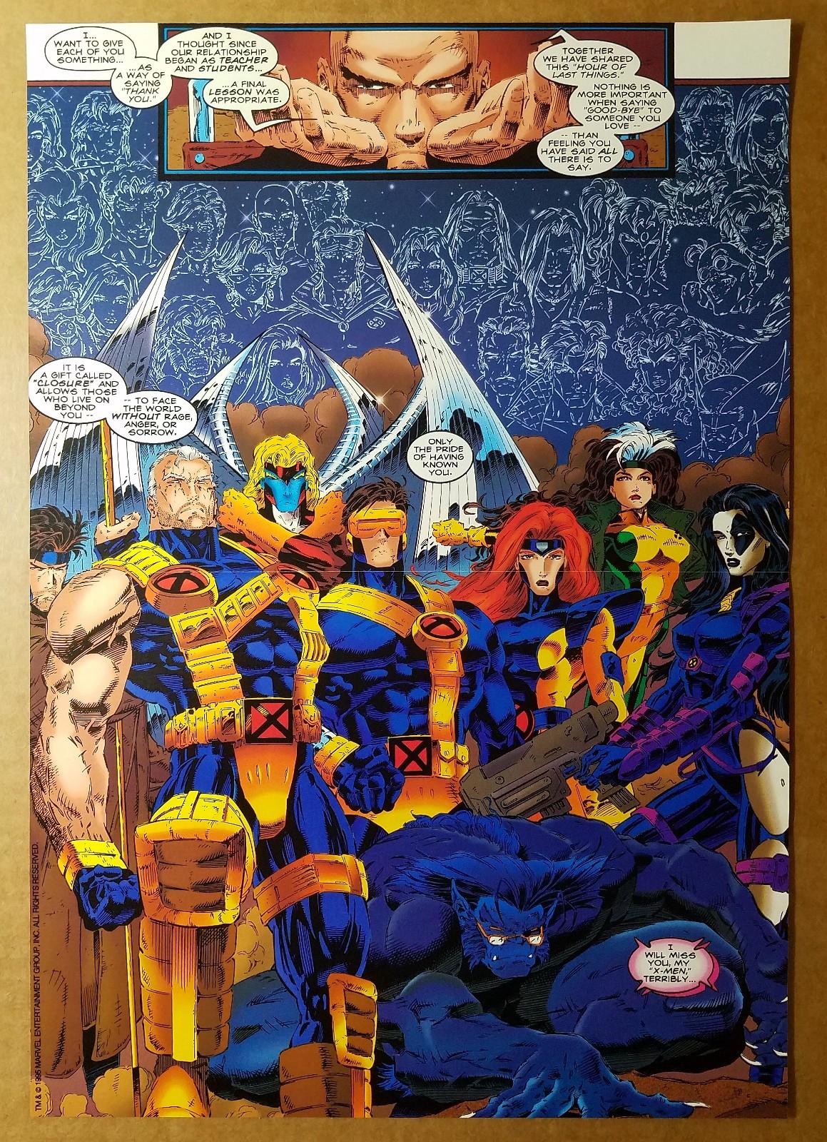 X-Men X-Force Gambit Rogue Jean Grey Marvel Comics Poster by Jim Lee | eBay