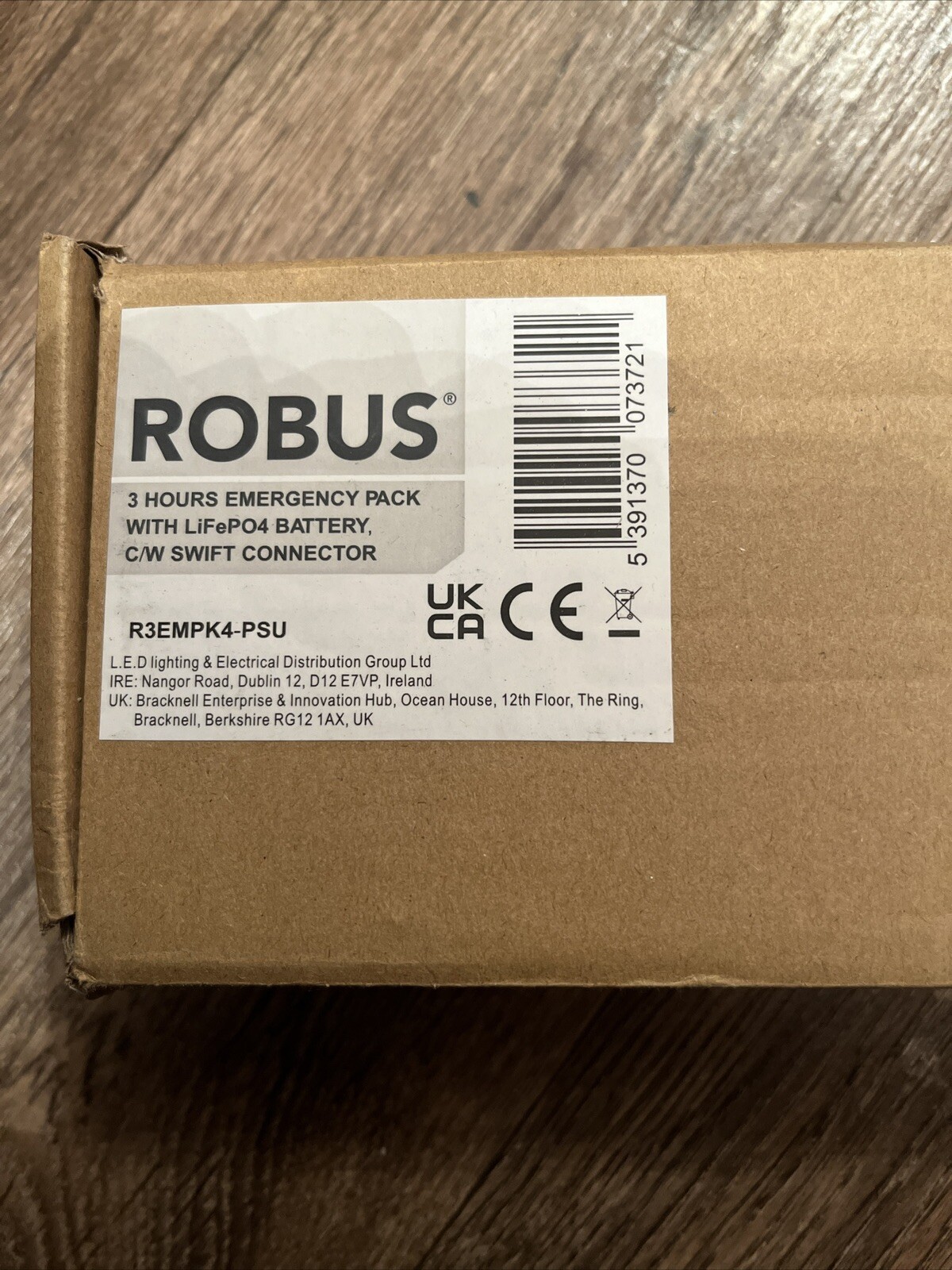 ROBUS R3EMPK4-PSU 3 Hour Emergency Pack with LIFePO4 battery c/w Swift ...