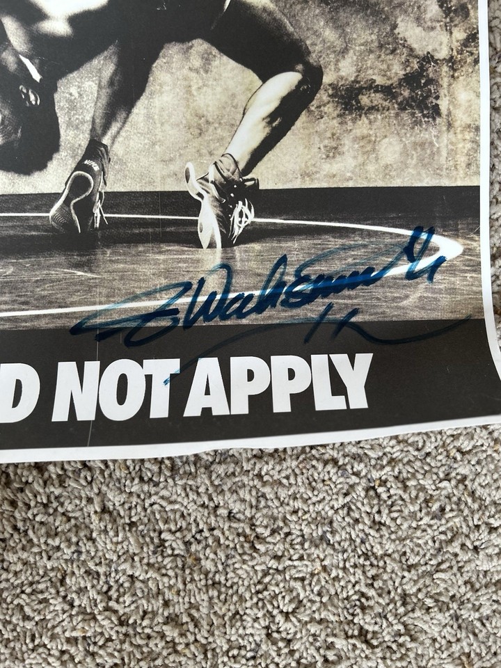 Nike Wimps Need Not Apply Vintage Wrestling Poster Collectable ...