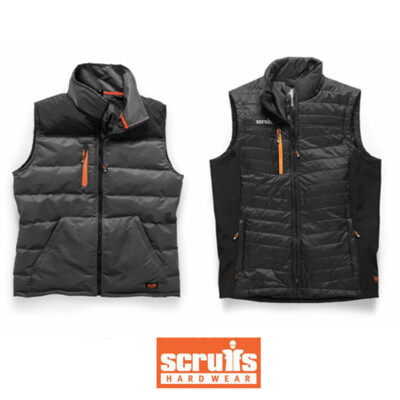 Scruffs Gilet - Trade or Worker | Bodywarmer (S-XXL) Winter Work Wear ...
